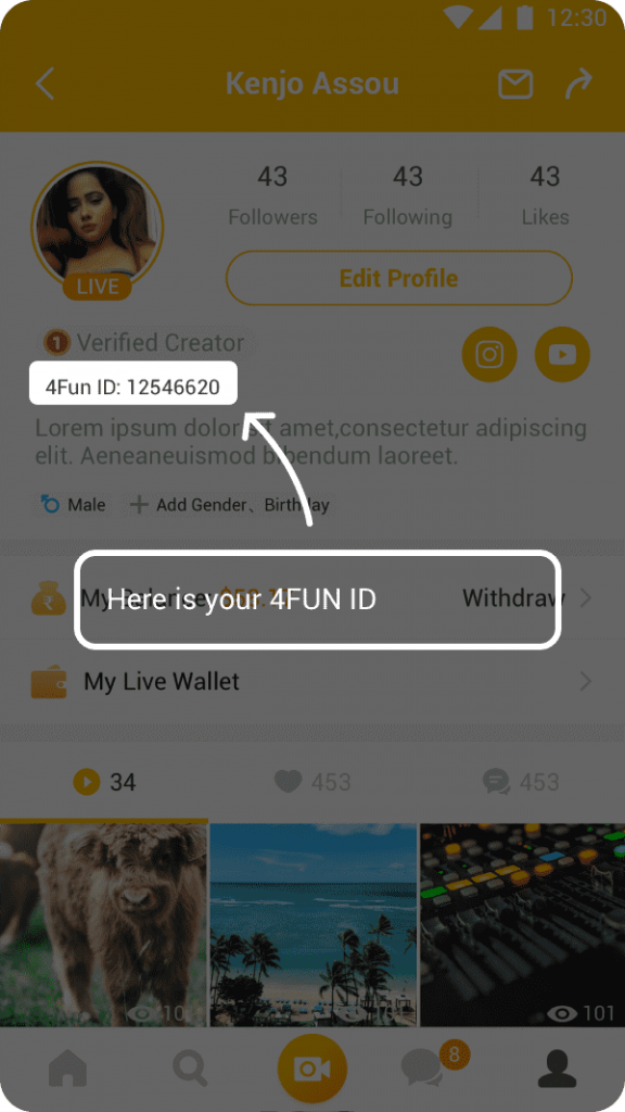 4FUN Diamond Recharge | Instant Top Up by ID – Jubaly