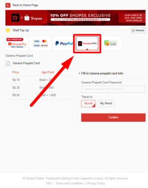 Buy Garena Shell BD bKash | SG/BD Lowest Price - Jubaly